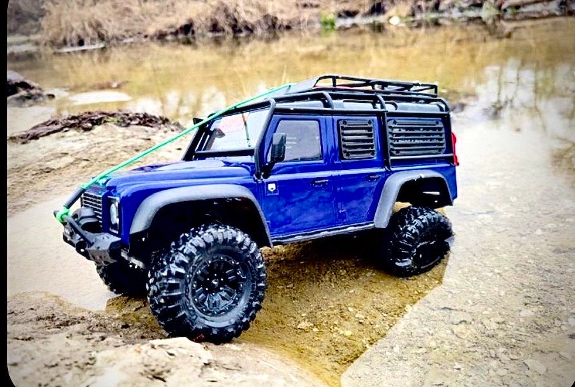 Defender Side Window Screens 1/18 Crawler (compatible With Traxxas Trx ...
