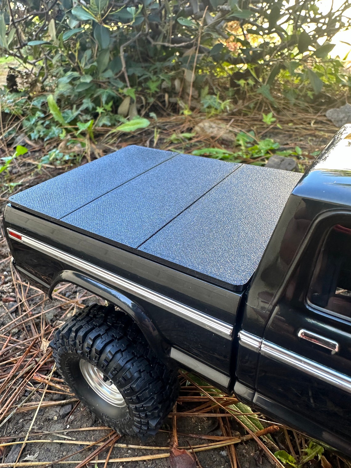 1/18 Crawler Pick-up Bed Cover (compatible With Traxxas Trx-4m Ford F ...