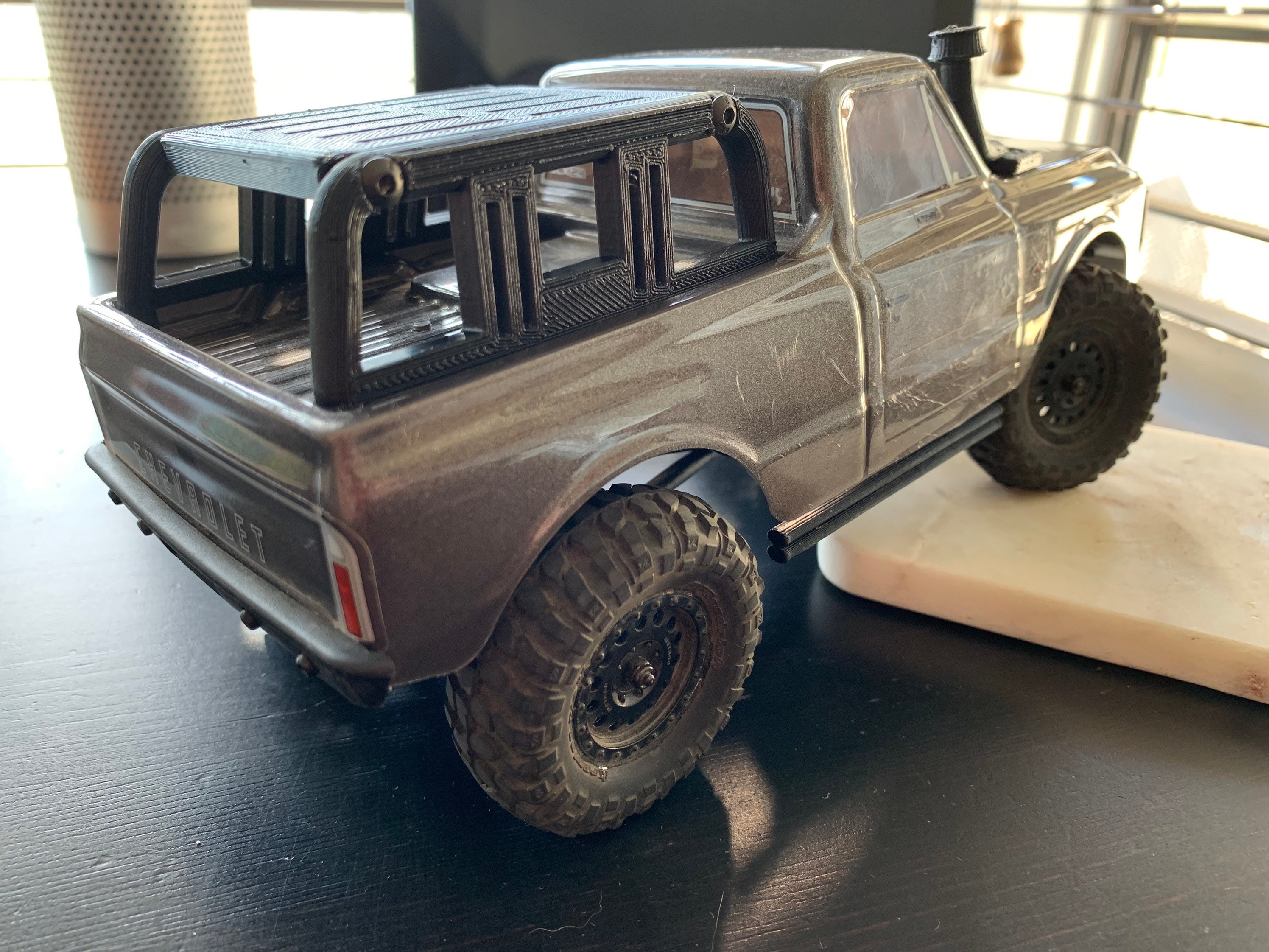 Axial SCX24 Chevy C10 Overland Bed Rack Micro Crawler 1/24 | Etsy