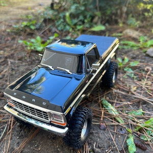 1/18 Crawler Pick-up Bed Cover (compatible With Traxxas Trx-4m Ford F ...