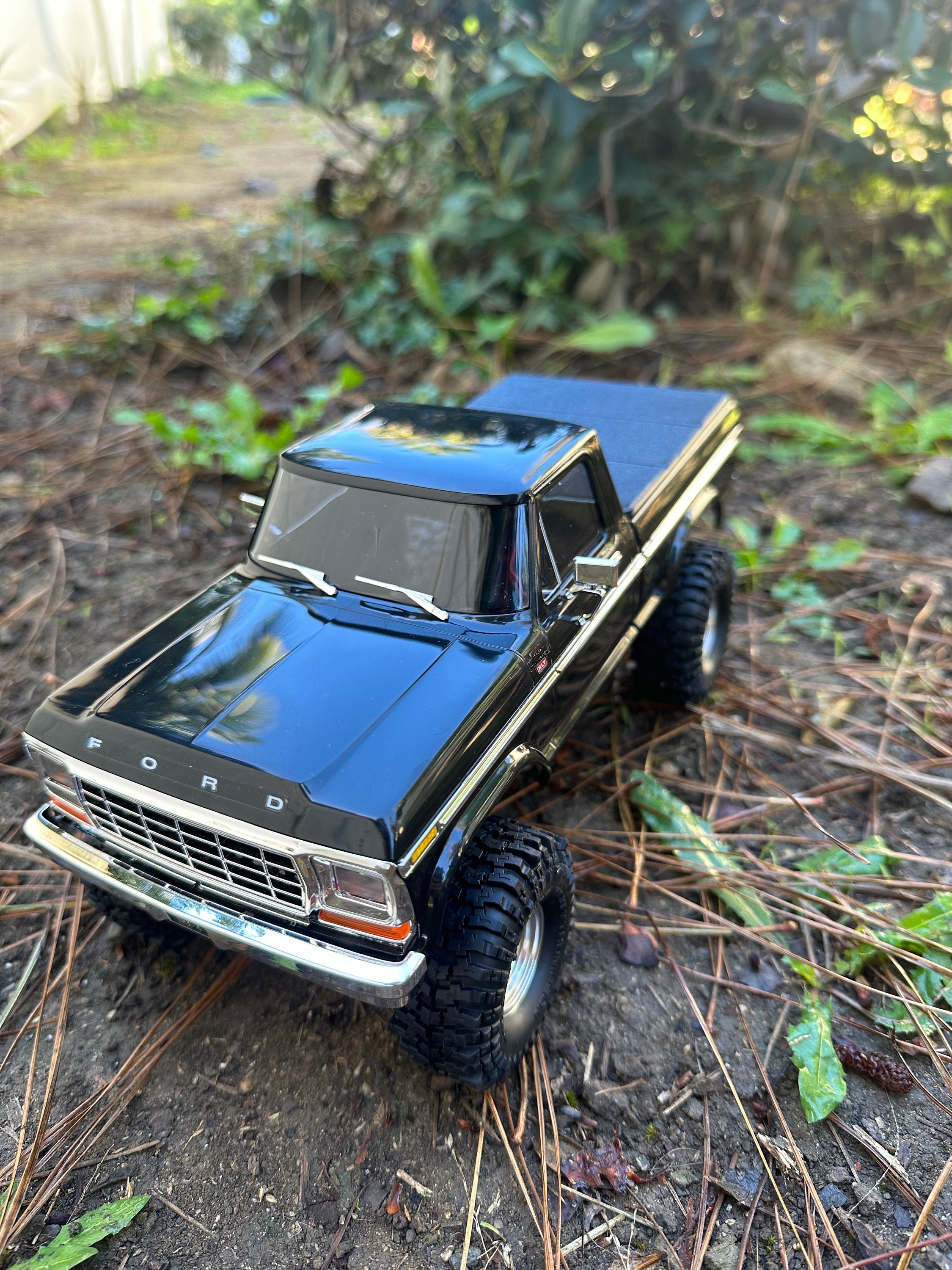 Trx4m Chassis Plastic Mud Flaps Fender For Traxxas 1/18 TRX-4M Ford F ...