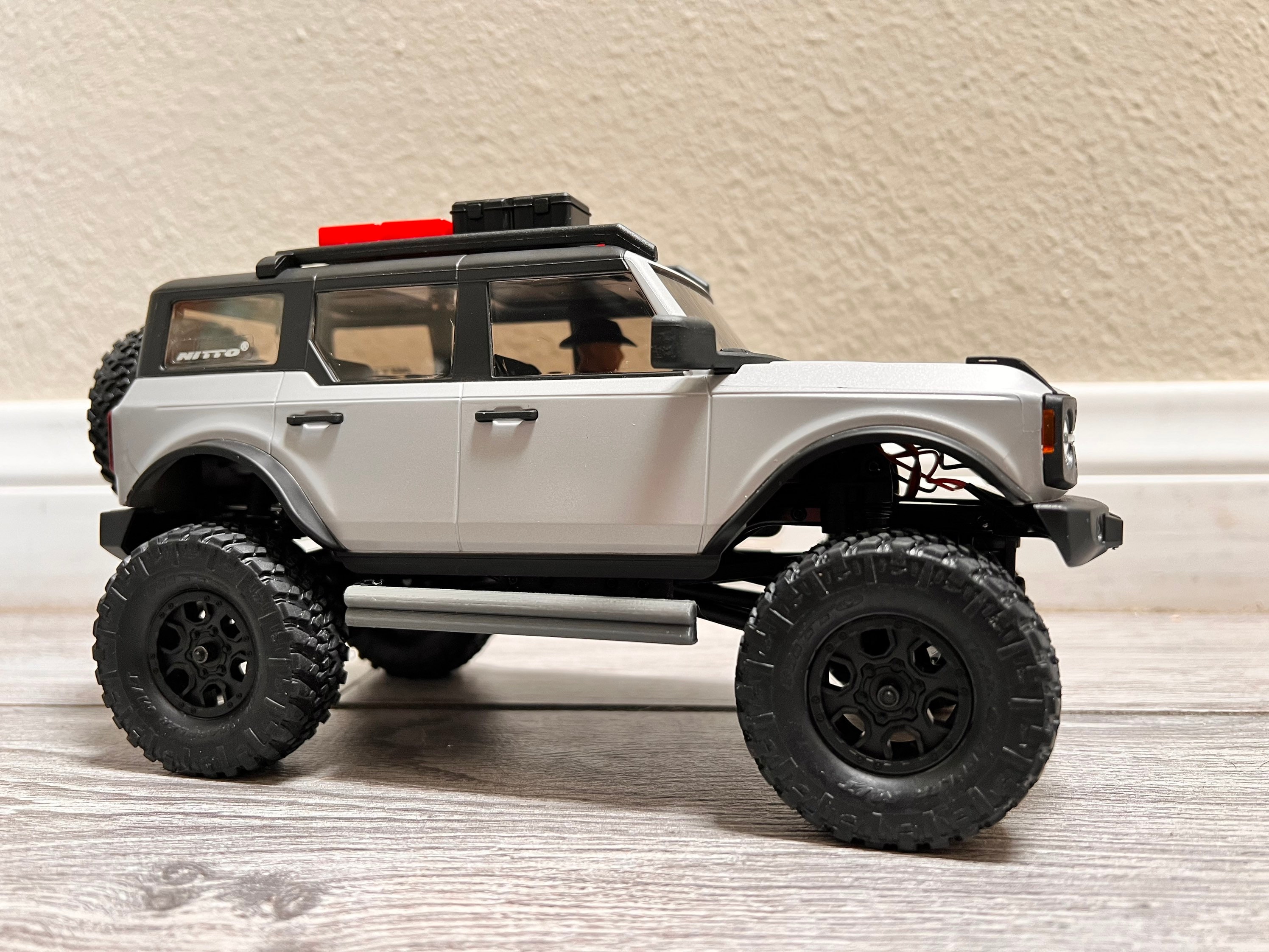 SCX24 Bronco/gladiator Front Bumper Relocation Mount - Etsy