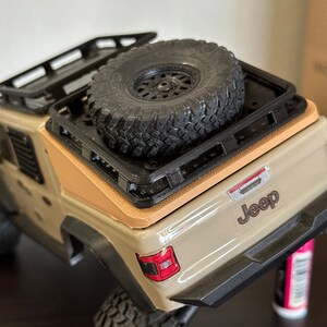 Axial SCX24 Jeep Gladiator Bed Shell - Micro Crawler 1/24 Scale - Etsy