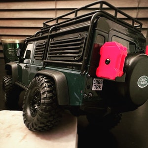 Defender Side Window Screens 1/18 Crawler (compatible With Traxxas Trx ...