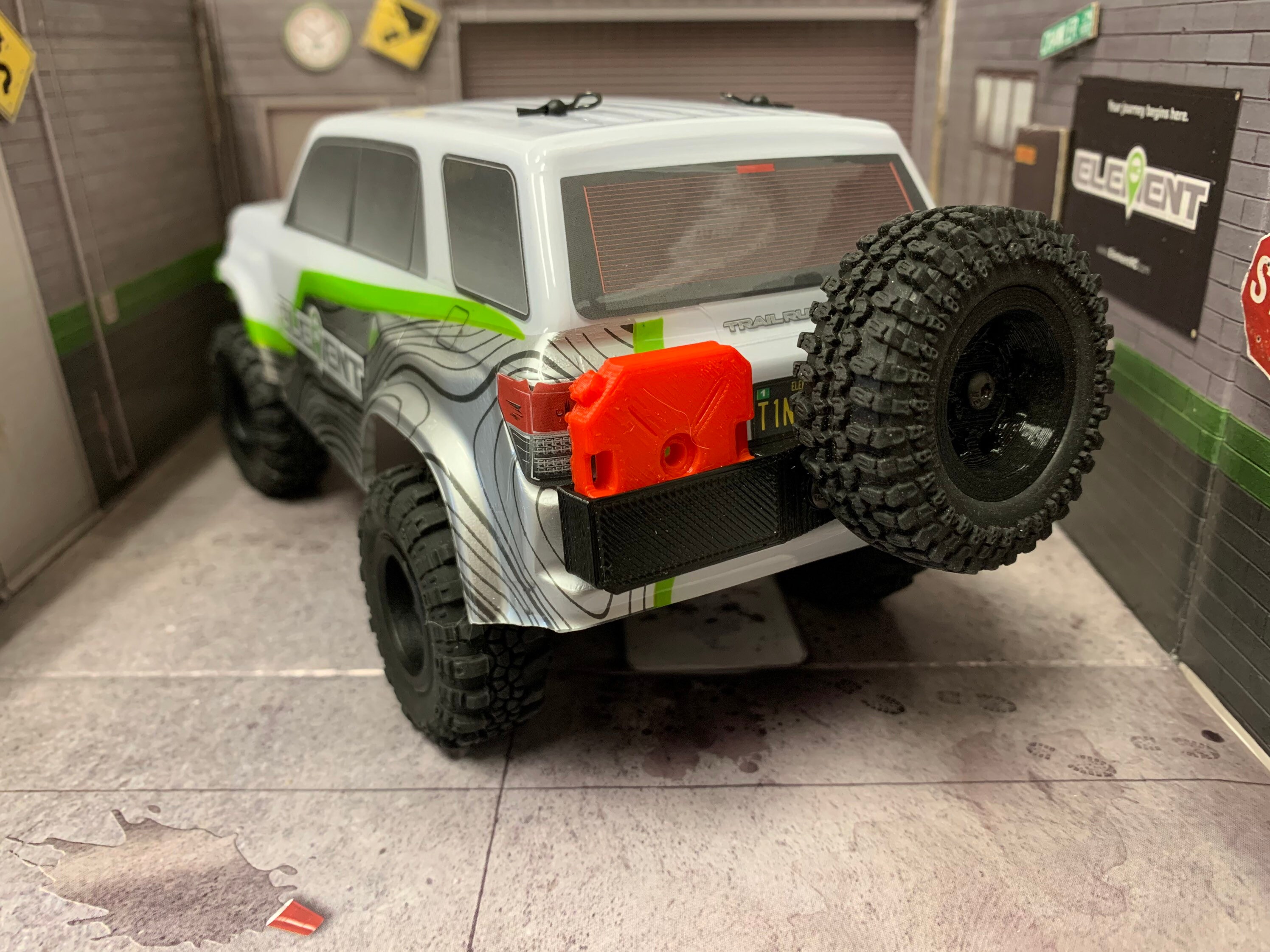 Gas Can With Spare Mount for Element Trailrunner 1/24 Rock Crawler - Etsy