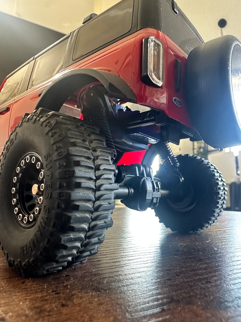1/18 Crawler REAR Bumper Delete (compatible With Traxxas Trx-4m Bronco ...