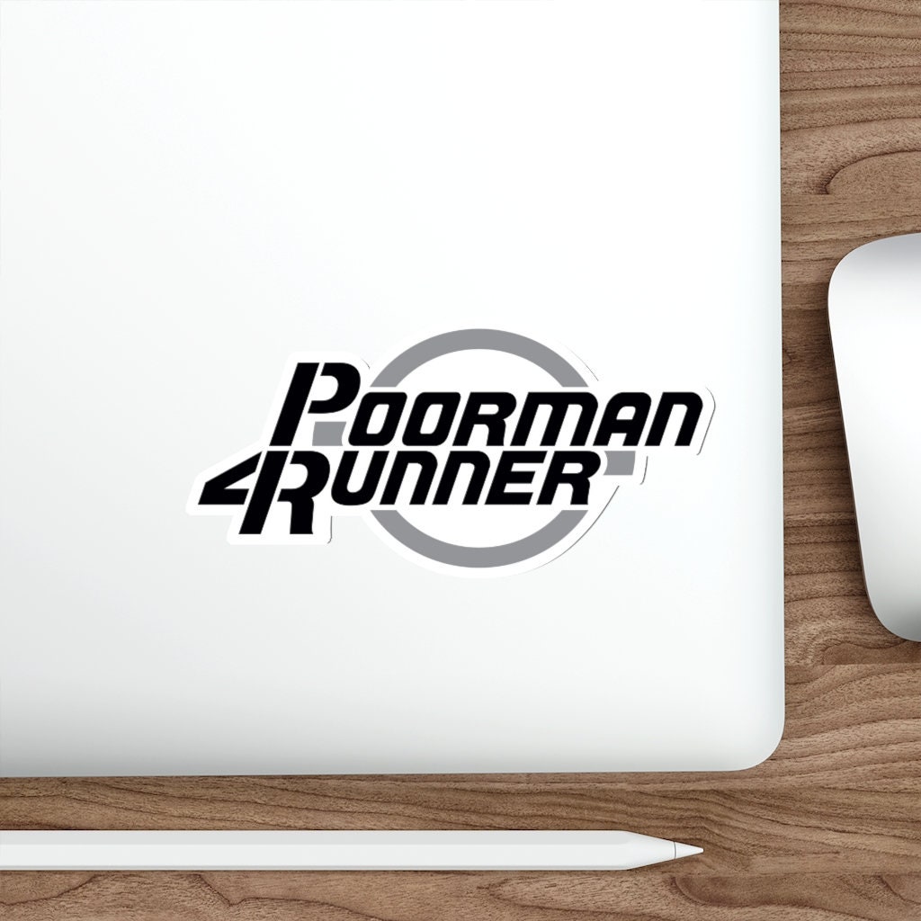 Poorman 4runner Emblem Sticker for Toyota - Surely Not for a Nissan ...