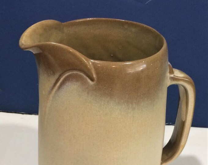 Frankoma Pottery 7.5" Large Water Pitcher No 81 Desert Gold Plainsman ...