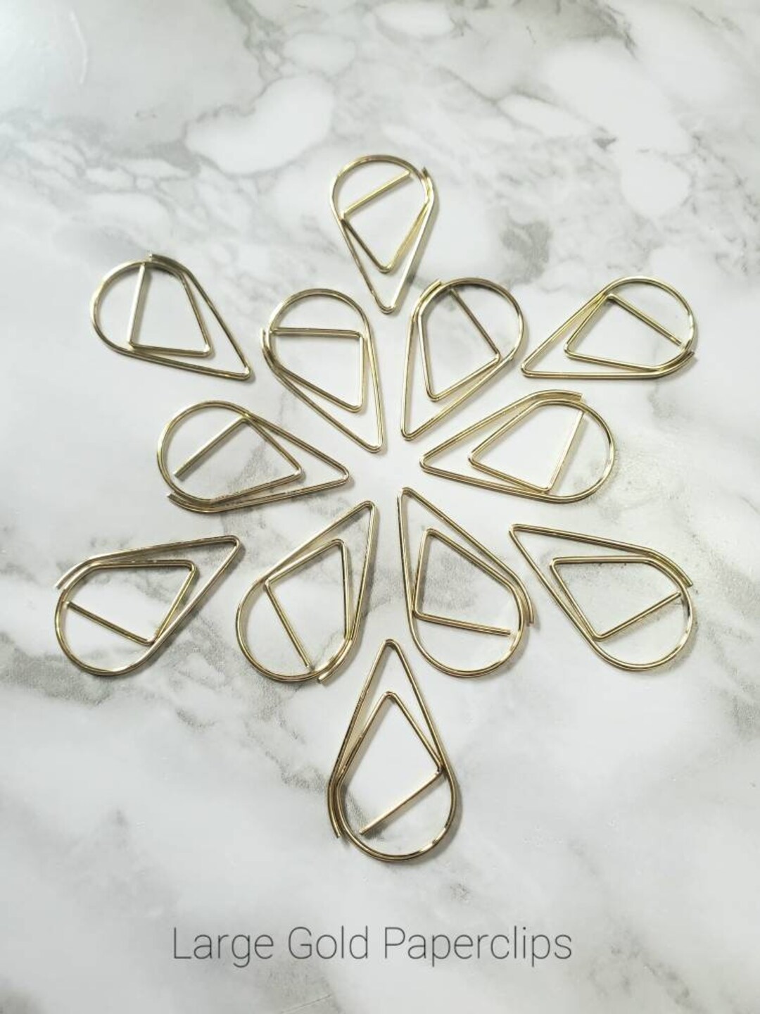 Teardrop Paperclips - Large / Small - Etsy