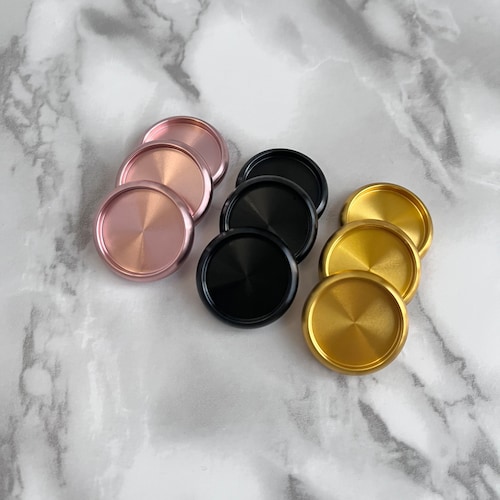 Luxe Discbound Discs Aluminum Set of 8 Black - Etsy