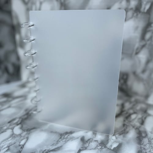 DISCBOUND COVERS Frosted Clear 7 Hole Punch Plastic - Etsy