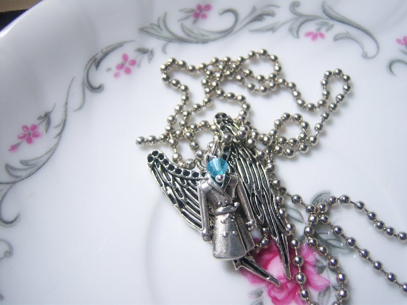 Castiel's Grace Fallen Angel Necklace Supernatural Team - Etsy