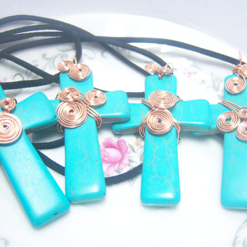 Wire Wrapped Cross - Etsy