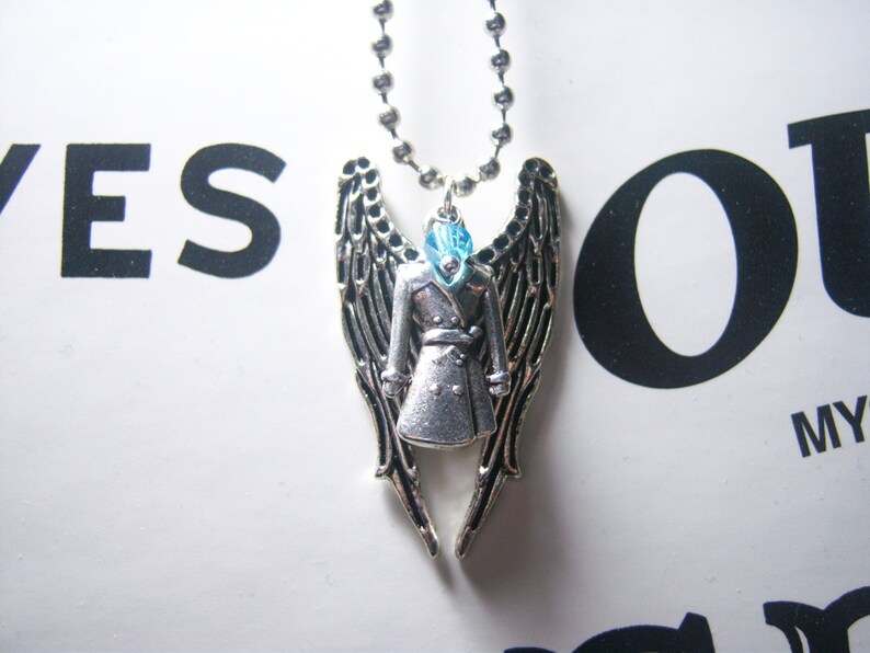 Castiel's Grace Fallen Angel Necklace Supernatural Team - Etsy
