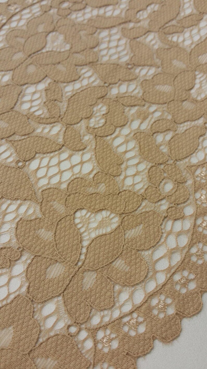 Powder Lace Trim, French Lace, Chantilly Lace, Bridal Gown Lace ...