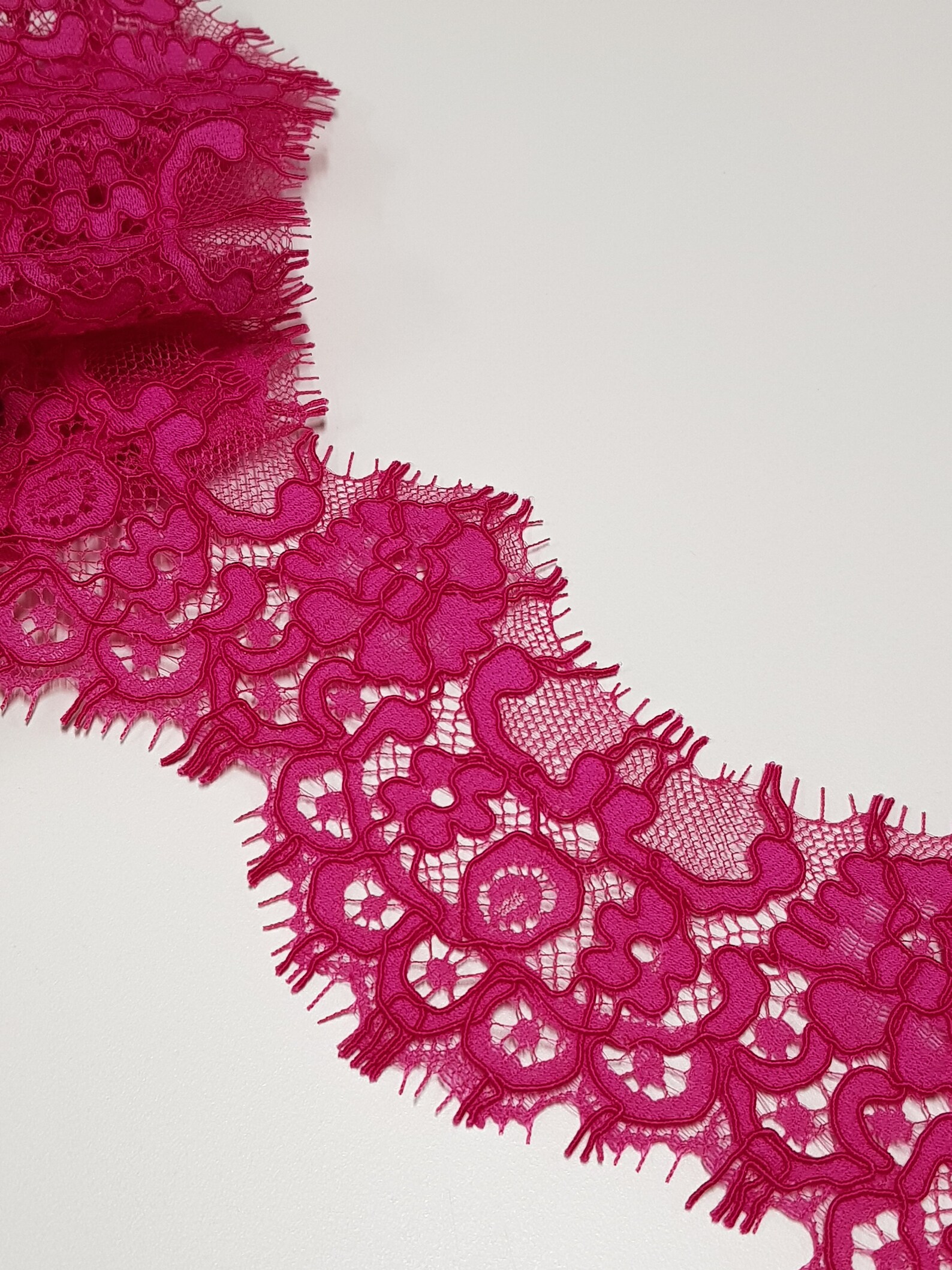 Pink Lace Trimming, Chantilly Lace French Lace, Bridal Lace, Wedding ...
