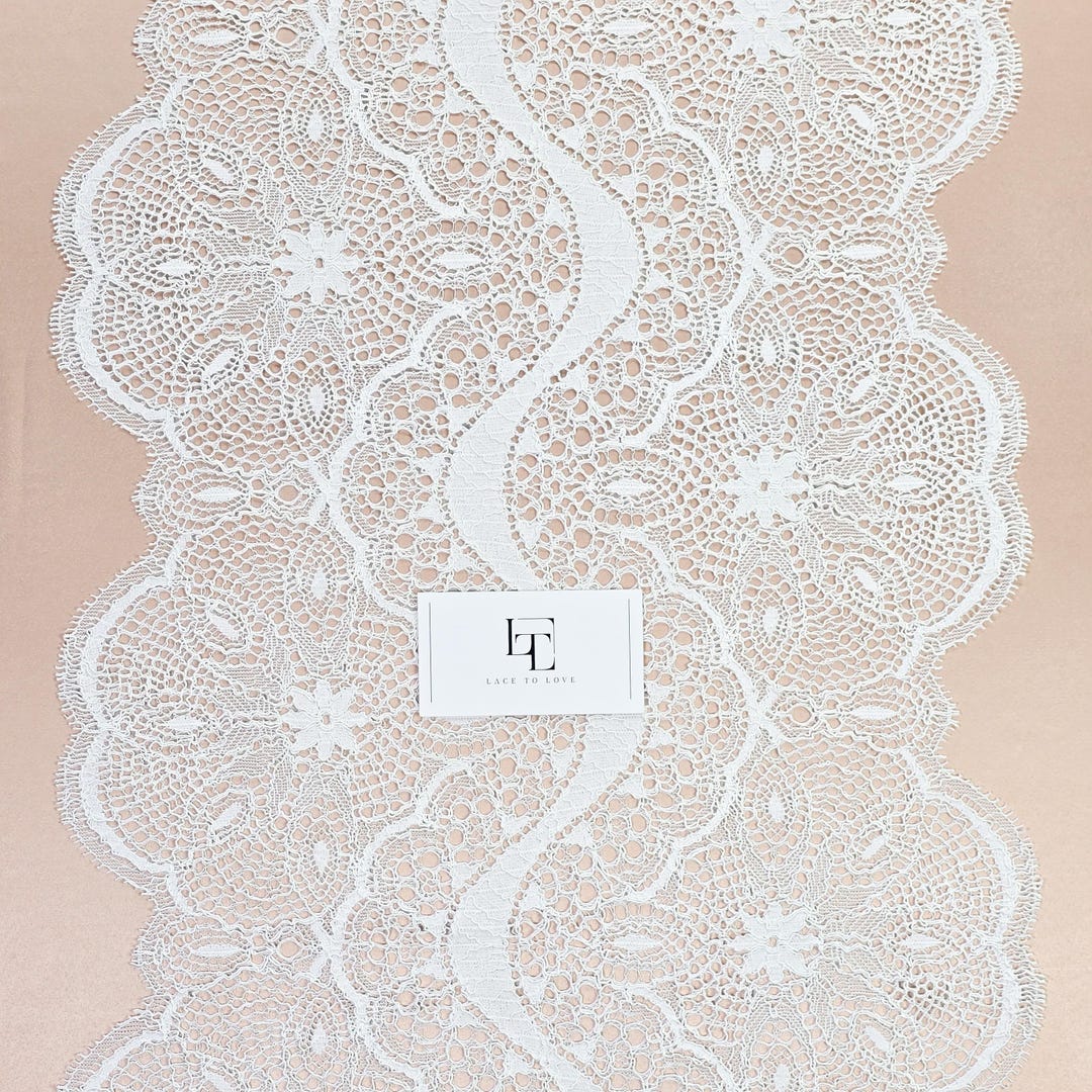Light Ivory Macrame Lace Edging, White Spanish Alencon Lace Trim, Off ...