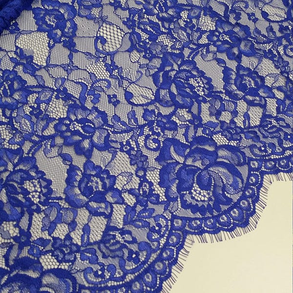 Royal Blue Lace - Etsy