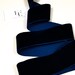 Dark Blue Velvet Ribbon Velvet Fabric Ribbon Gift Bow Hair - Etsy