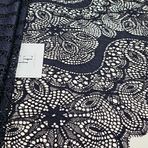 Black Macrame Lace Fabric From Europe, Sold by the Yard, LN9702 - Etsy