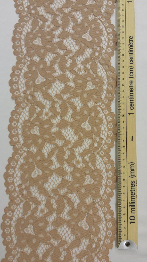 Powder Lace Trim French Lace Chantilly Lace Bridal Gown | Etsy