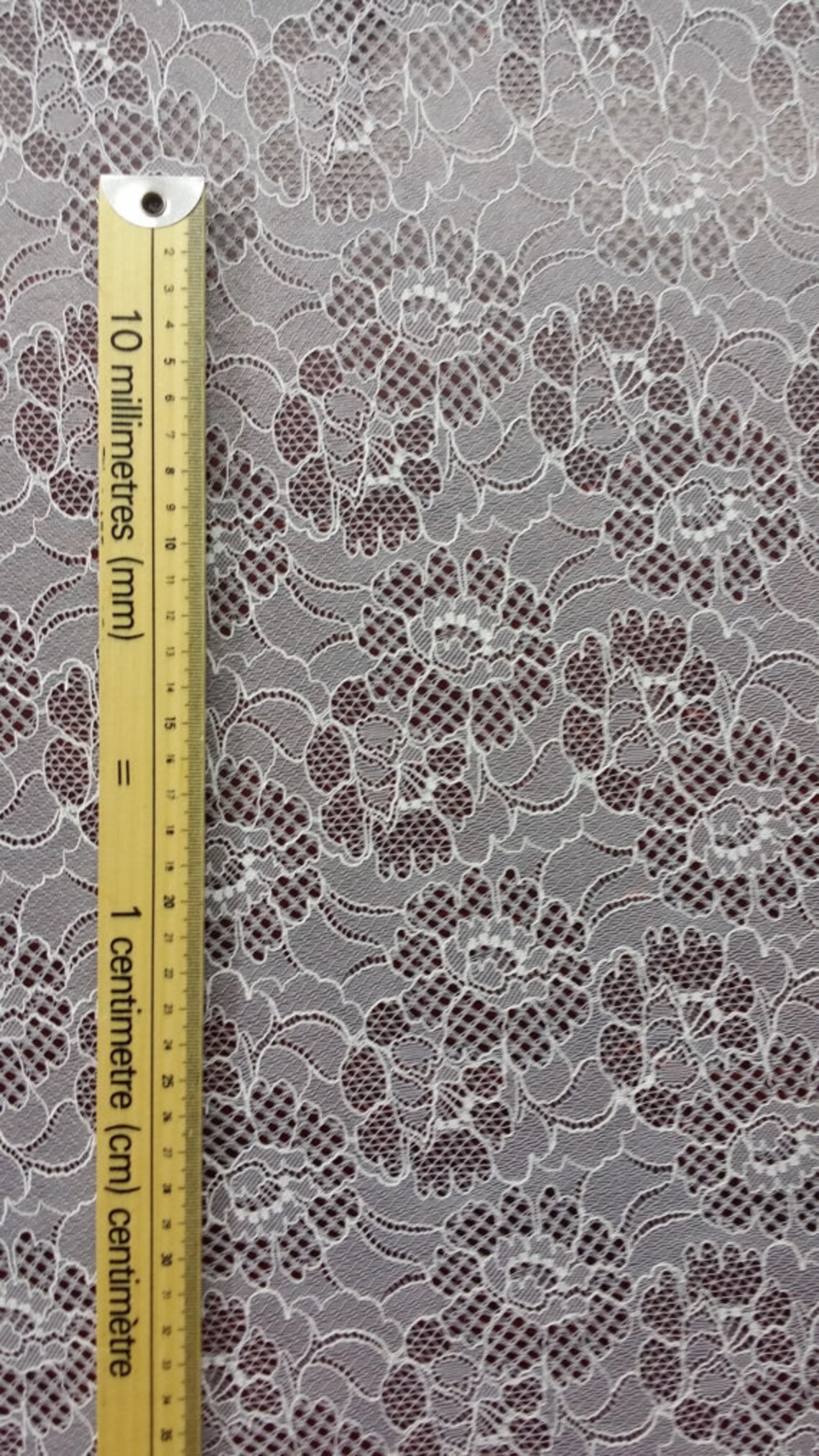 Snow White Lace Fabric Embroidered Lace French Wedding Lace - Etsy