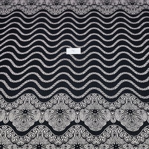 Black Macrame Lace Fabric From Europe, Sold by the Yard, LN9702 - Etsy