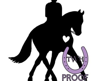 Reining horse | Etsy