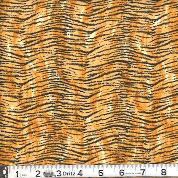 Tiger Stripe Fabric - Etsy