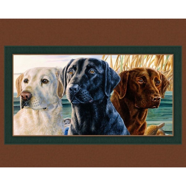 Lab Quilt Panel - Etsy