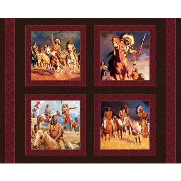 Native American Fabric Panels - Etsy