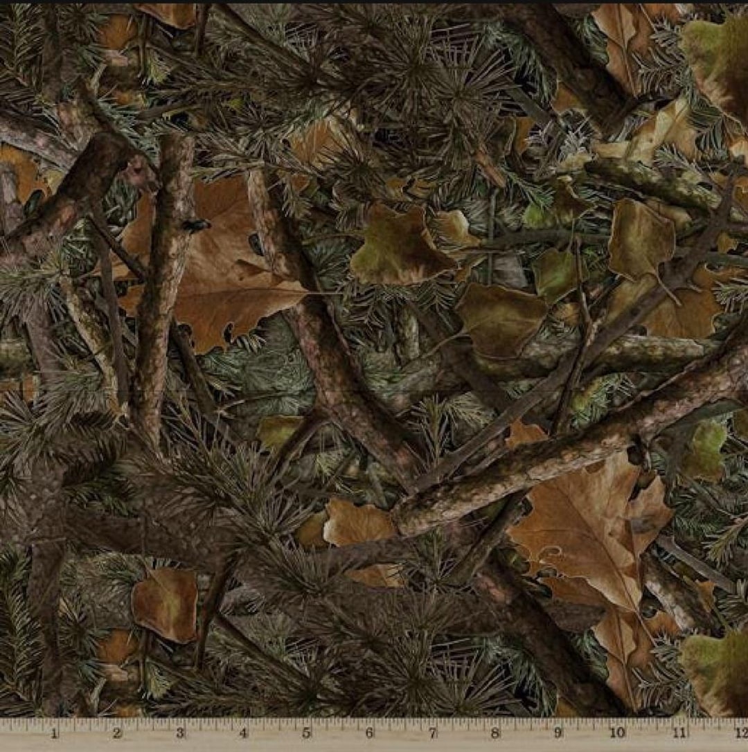 Timber Toss Camo Fabric, Hunting, 100% Cotton - Etsy
