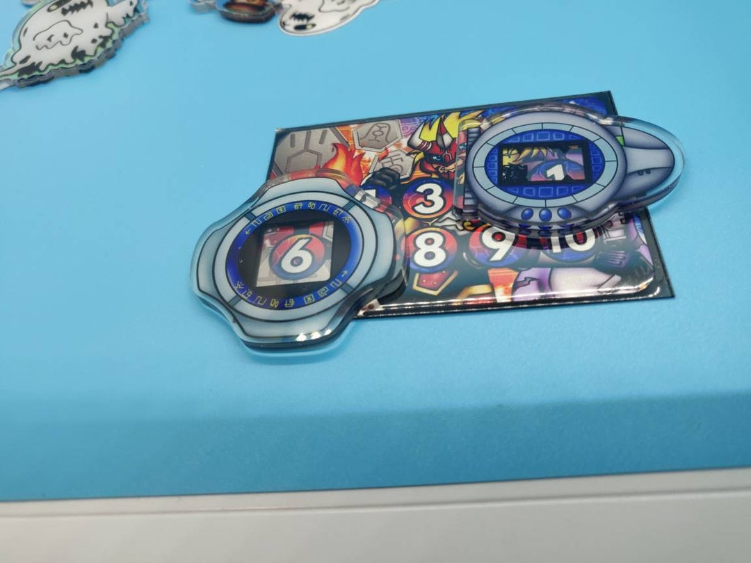 Digimon TCG - Acrylic Marker - 2020 and V-tamer Digivices - Etsy