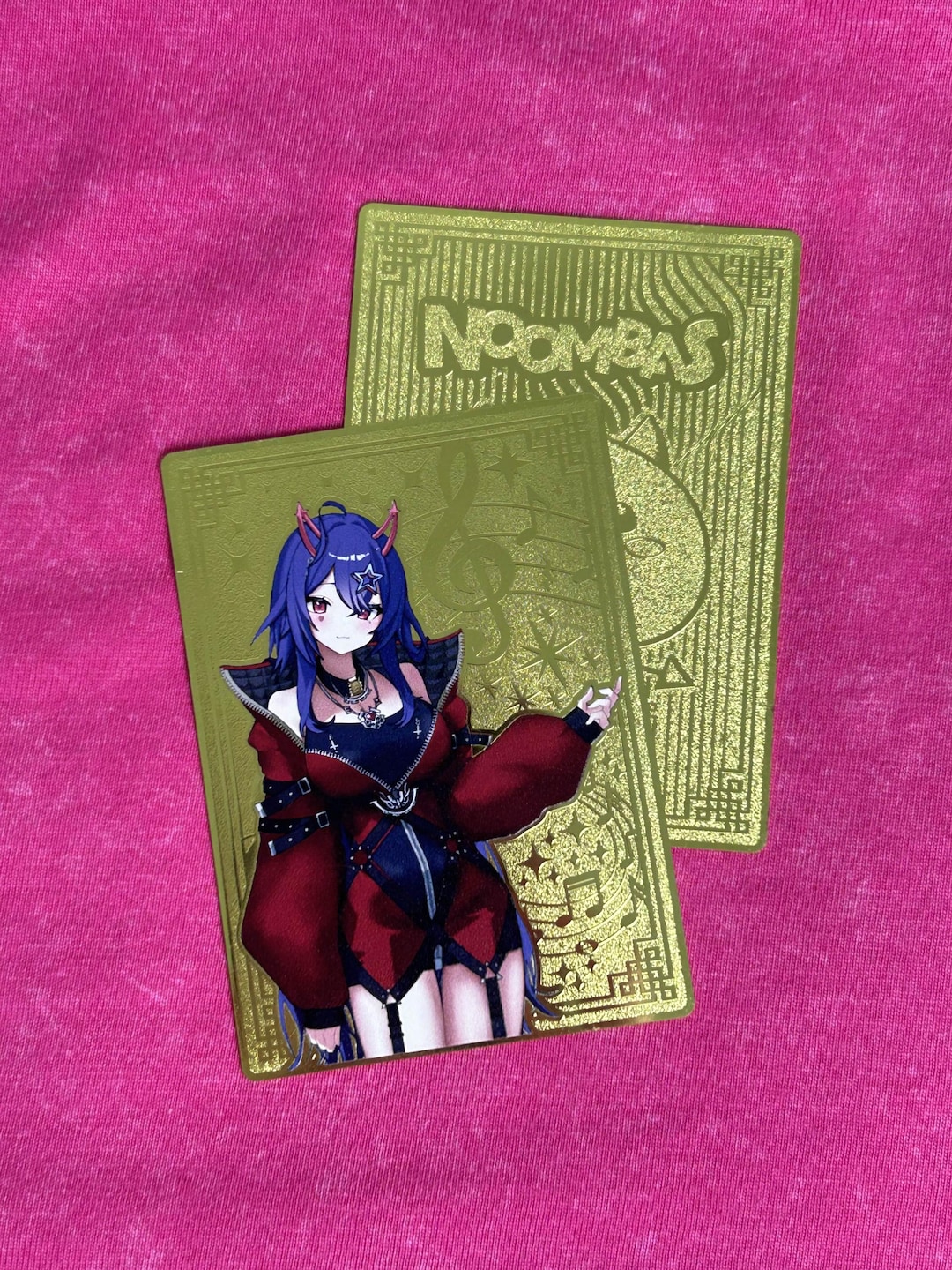 Numi Field Center - Gold Metal Limited TCG Card - Etsy