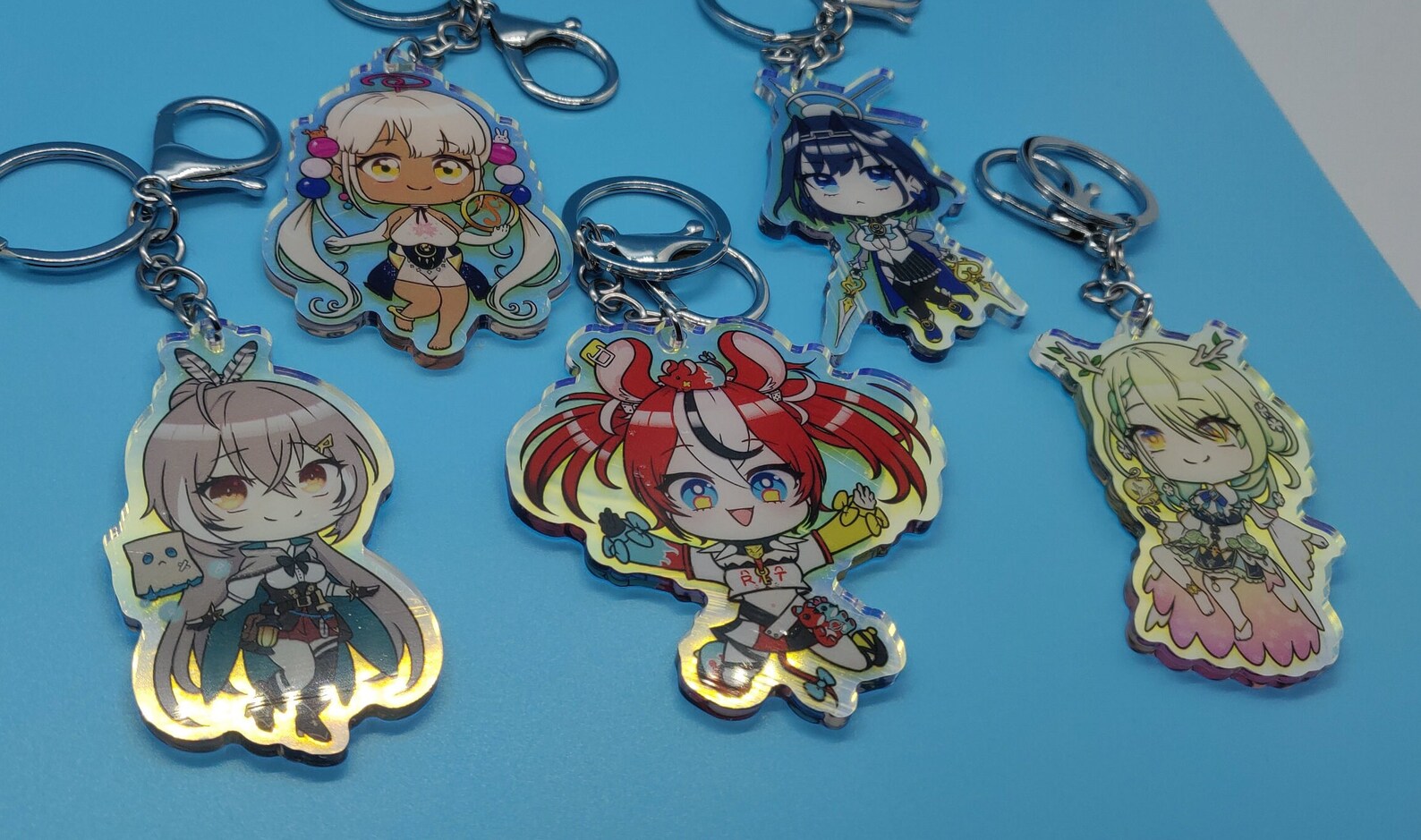 Hololive Council Acrylic Keychains Limited Stock 3 - Etsy