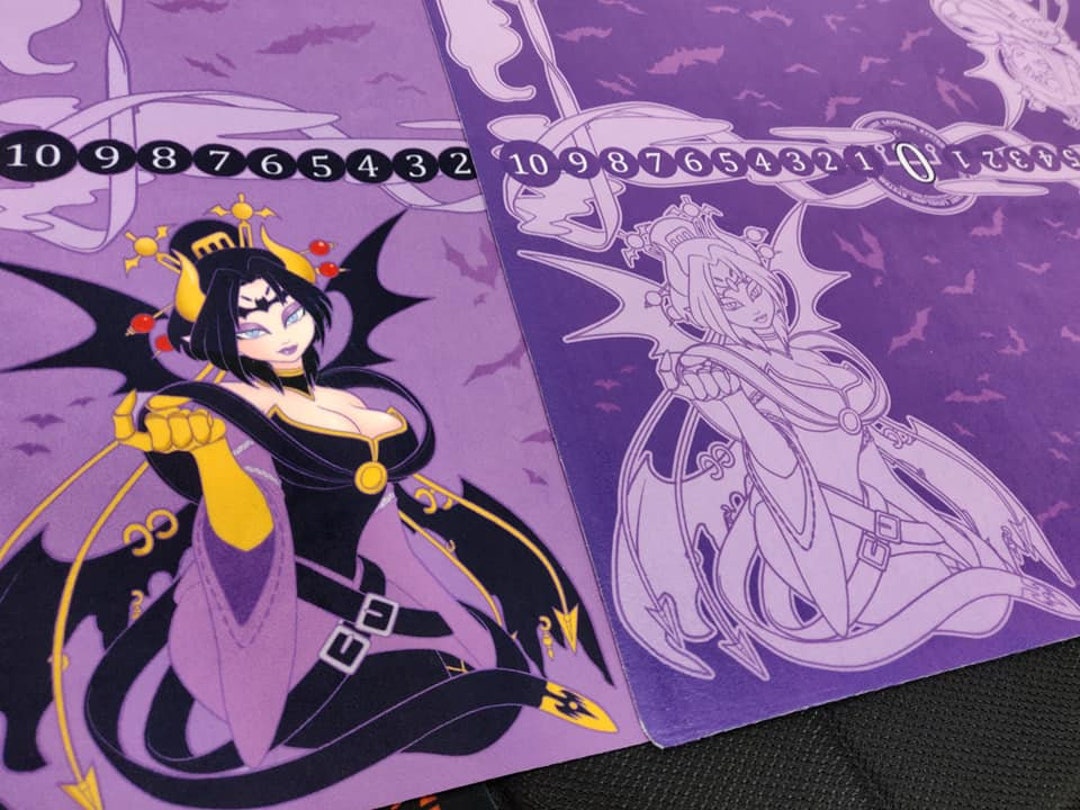 Lilithmon Cloth 2 Player Playmat - Etsy