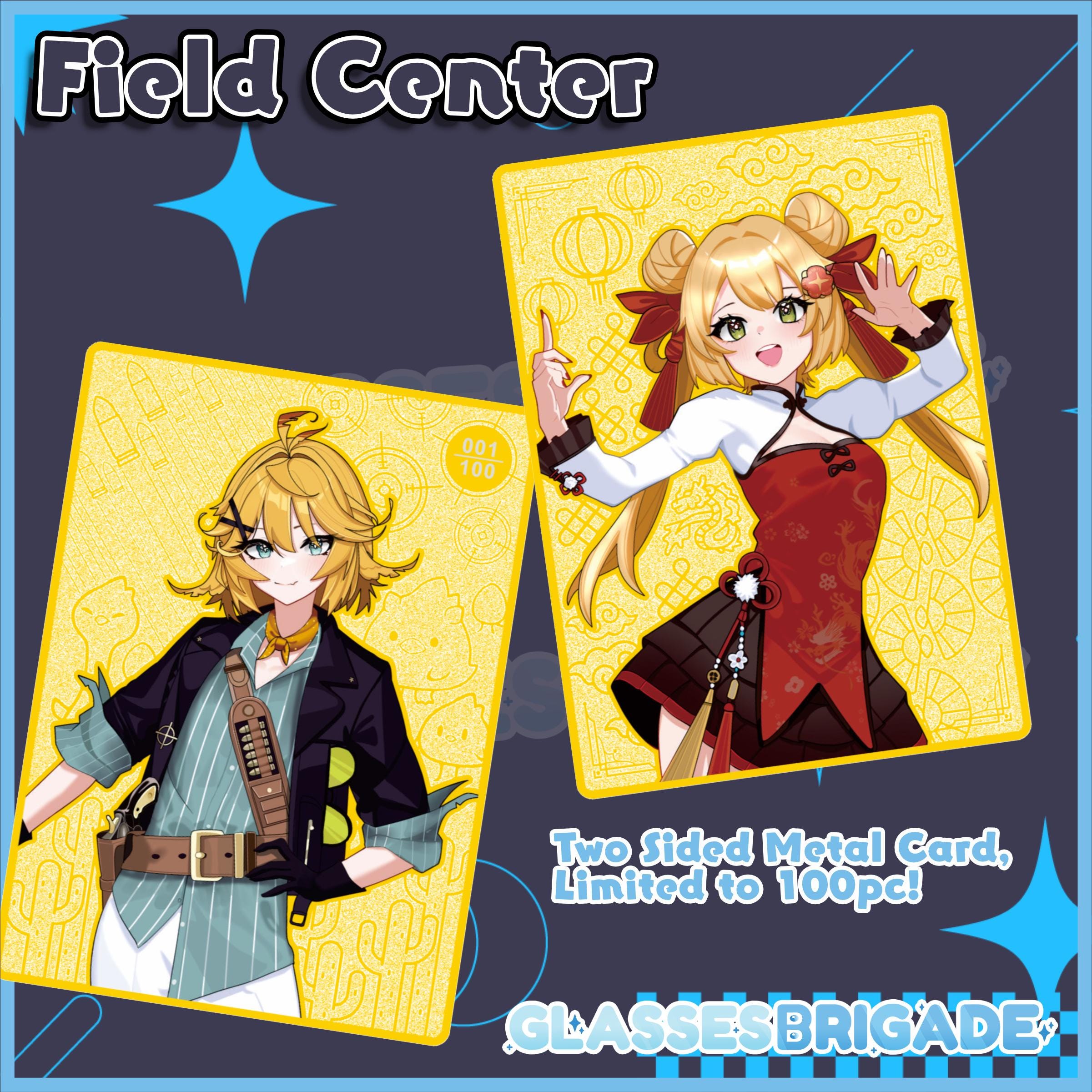 Dokibird - Gold Card Field Center With Dice for TCG - Etsy