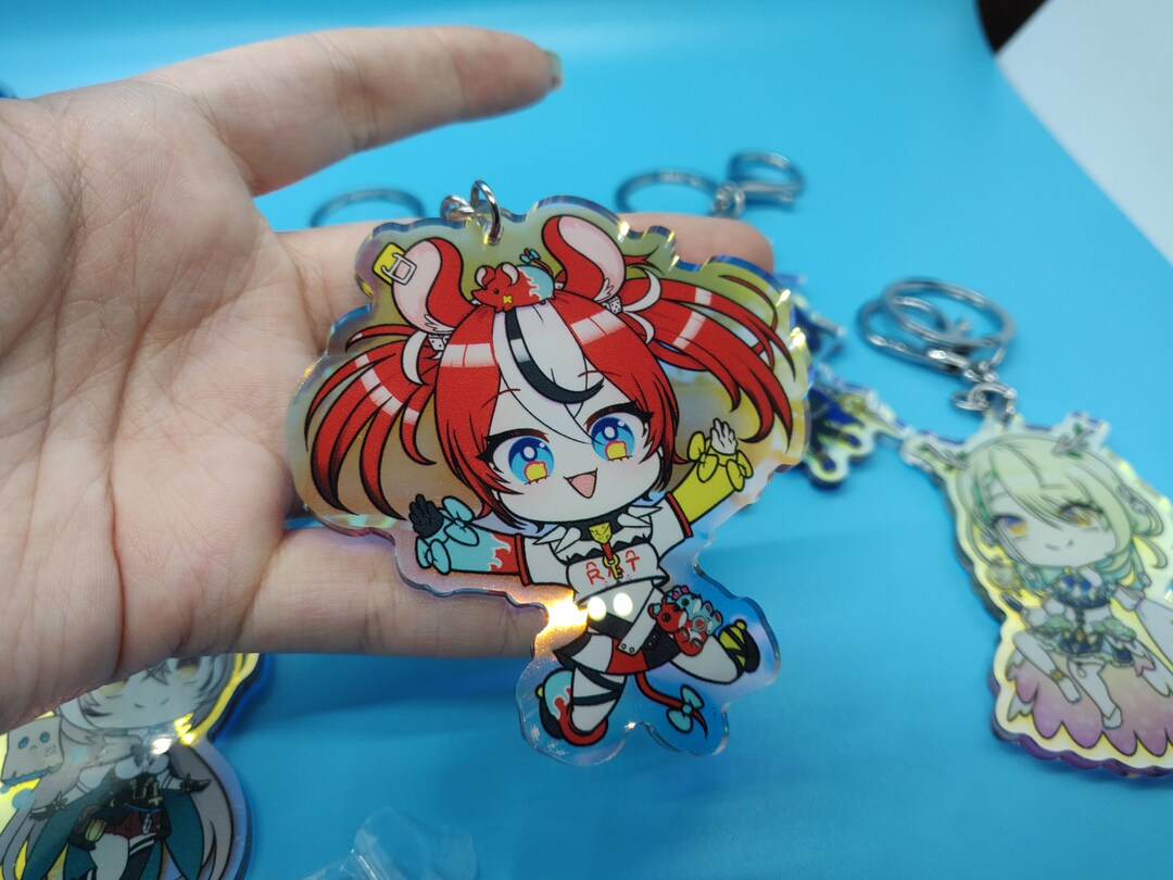 Hololive Council Acrylic Keychains - Limited Stock 3" Across - Etsy