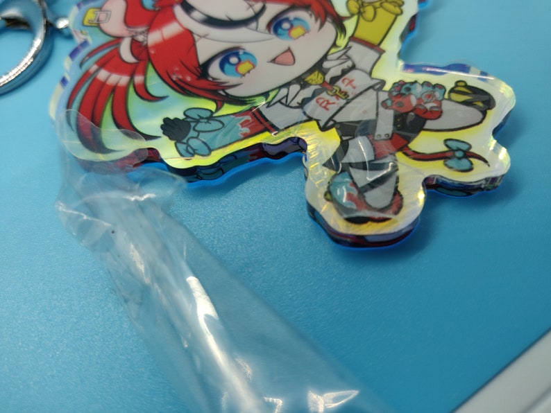 Hololive Council Acrylic Keychains Limited Stock 3 - Etsy