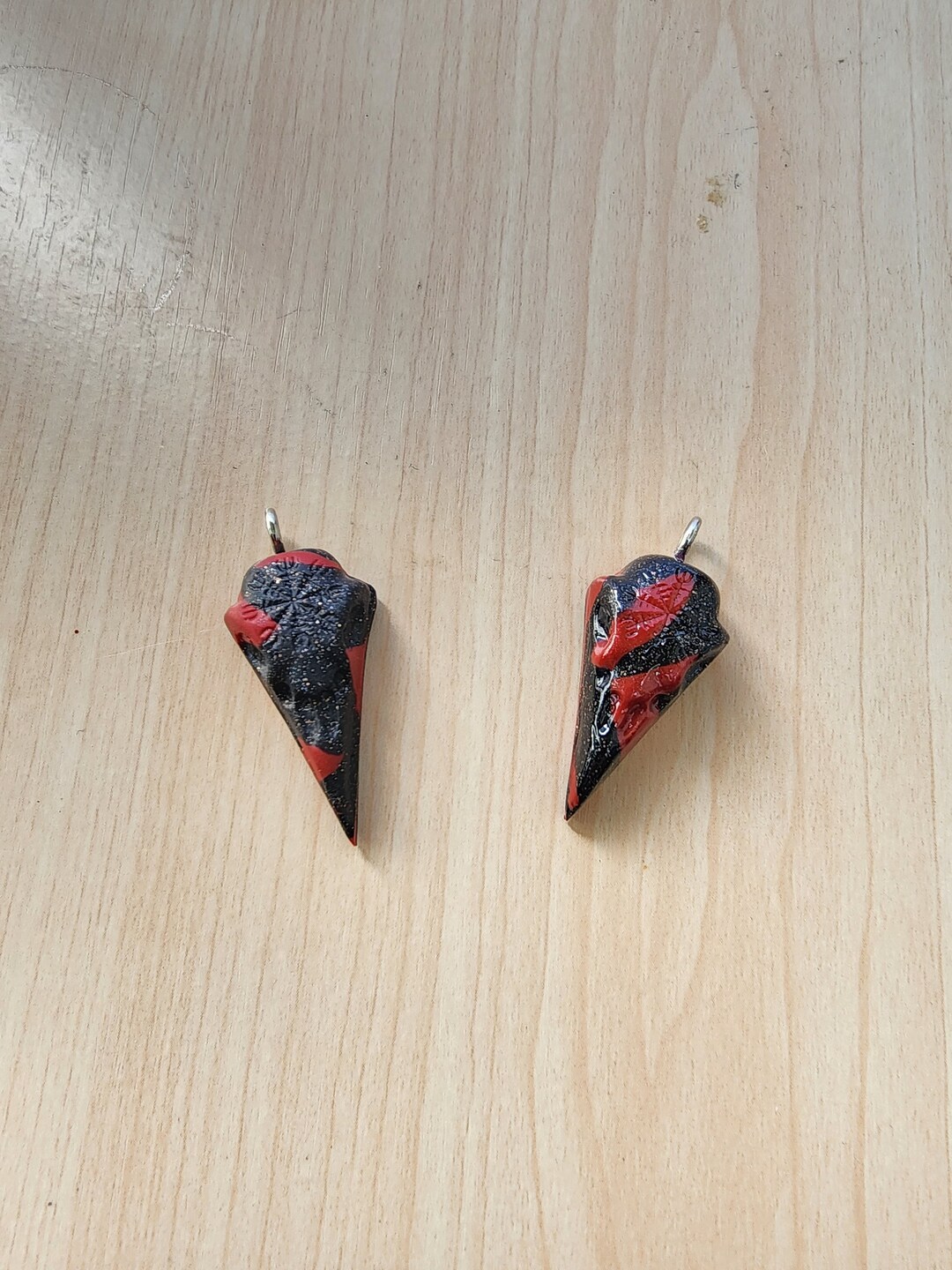 Raven Skull / Norse / Odins Raven / Clay Raven / Pagan Pendant - Etsy