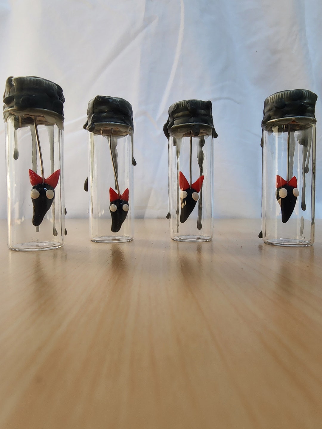 Hand-sculpted Polymer Clay Demon in a Jar - Halloween Decor - Etsy