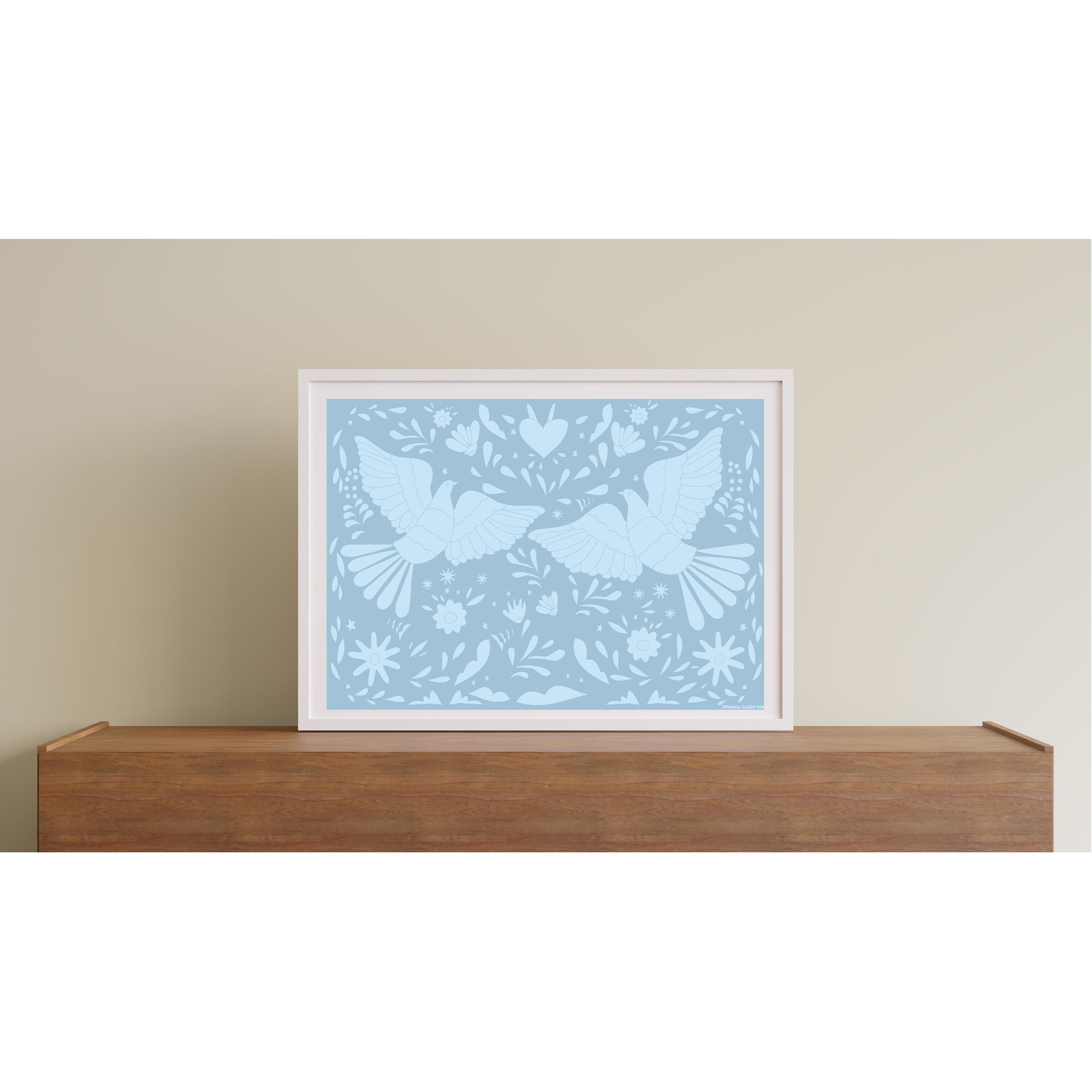 Mexican Art Print, Otomi Wall Art, Mexican Folk Art, Otomi Print, Decor ...