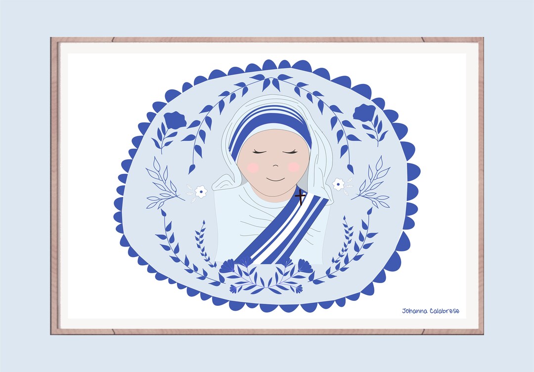 Mother Teresa Print Wall Art Wall Decor Printable Art - Etsy