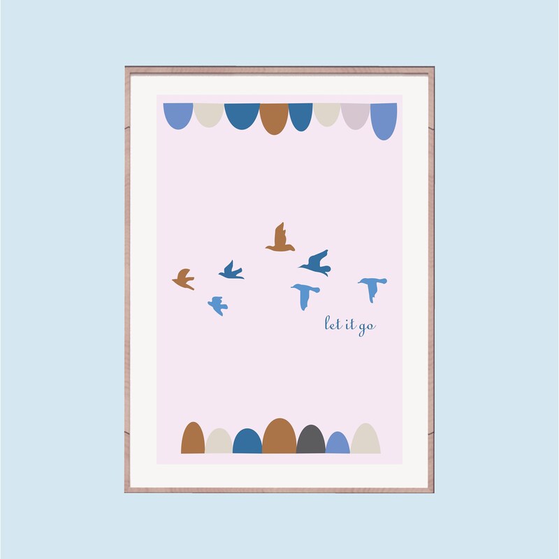 Let It Go Print - Etsy