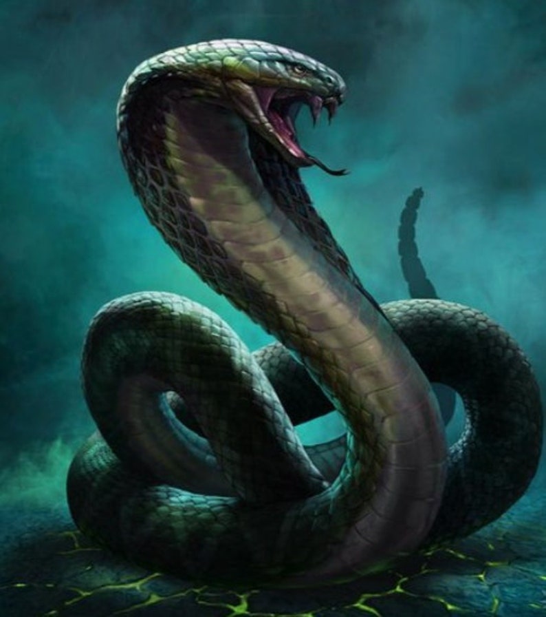 Male Kemoyin Serpent Spirit Companion - Etsy