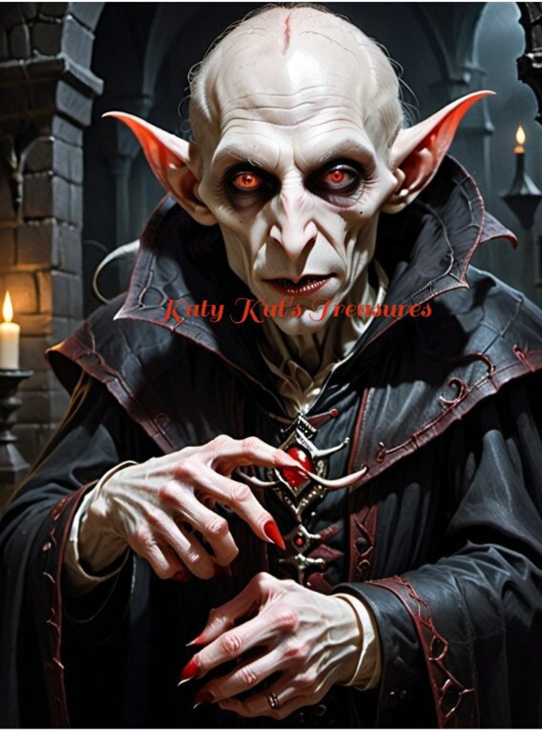Nosferatu Vampire Companion Spirit of Strength, Protection, and Romance ...