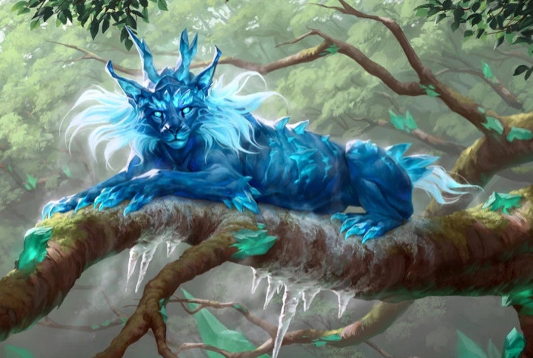 Male Frost Lynx Spirit Companion Direct Binding/ Remote - Etsy