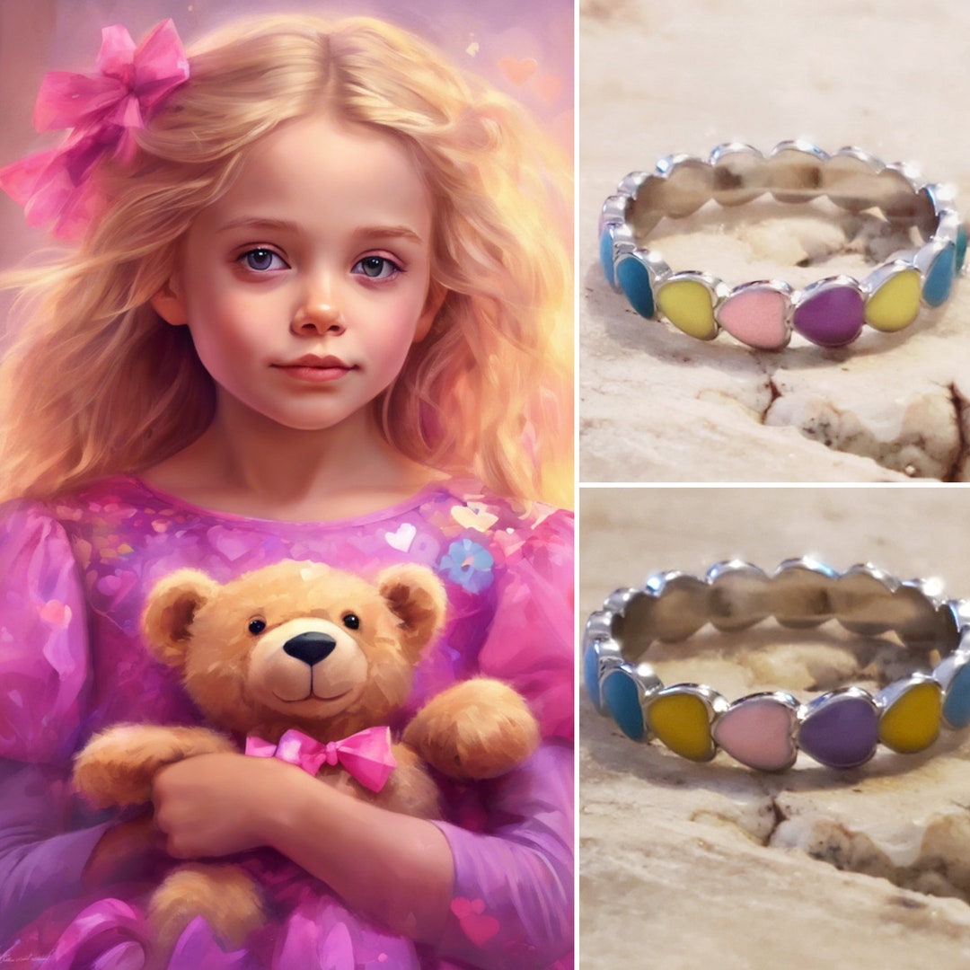 8 Year Old Little Girl Spirit Companion Ring Size 7 - Etsy
