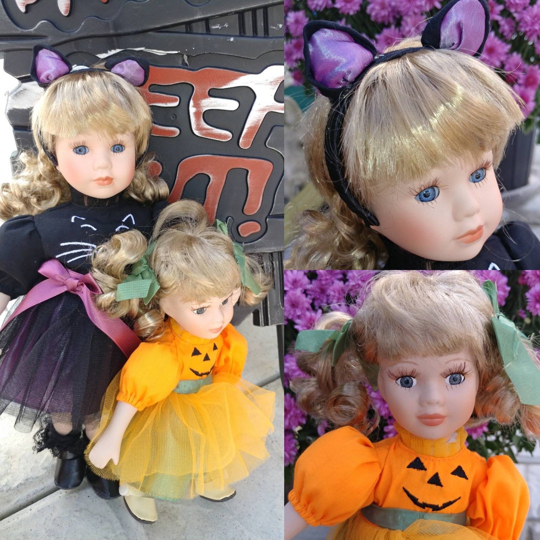 Haunted Doll Set of 2 Teen Witch Companion With Little Sister Witch ...