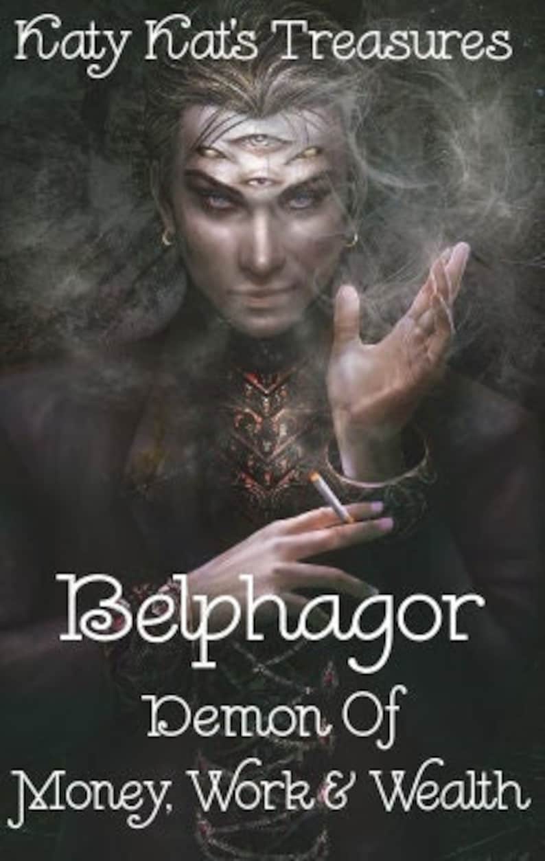 Demon Belphagor Dark Art Demon of Money Wealth and Jobs - Etsy